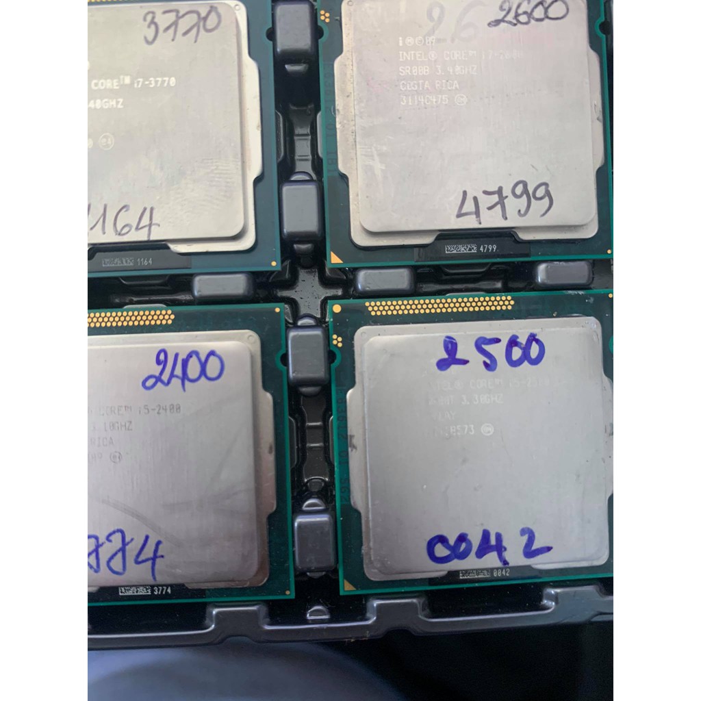 CPU Core i7-3770/2600, i5-3470/3570, 2400/2500, i3-2100 sk 1155 ...