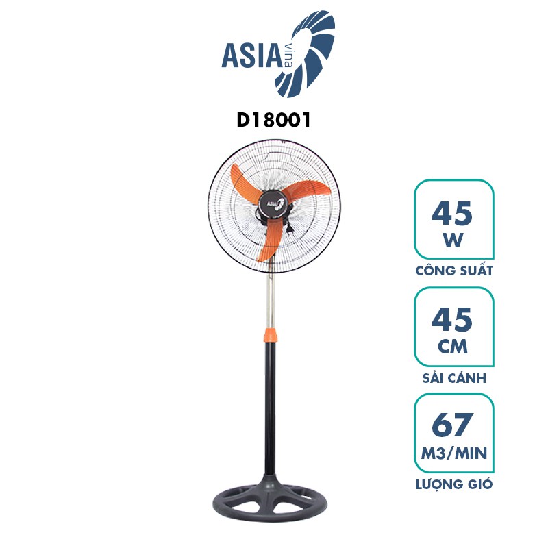 Quạt đứng bán công nghiệp ASIAvina D18001 | Shopee Việt Nam