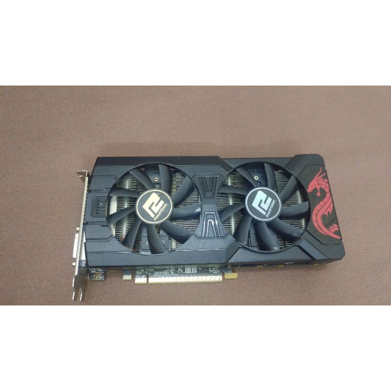 VGA PowerColor RX 570 4GB Rồng đỏ - Card màn hình chuyên đồ hoạ chơi ...