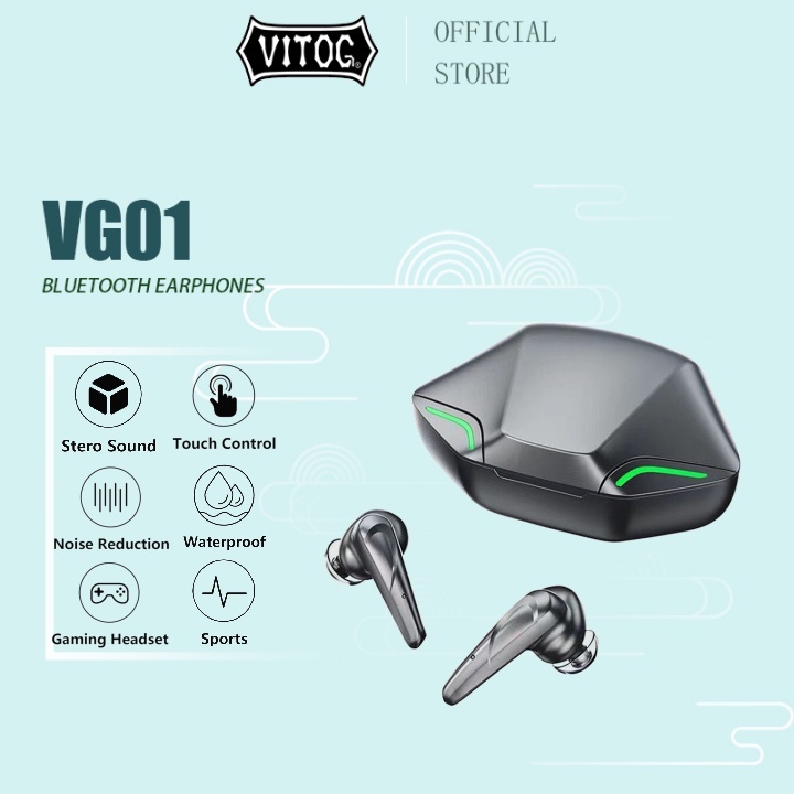 Tai Nghe Nhét Tai Không Dây Vitog VG01 Tws Chống Thấm Nước Có Micro ...