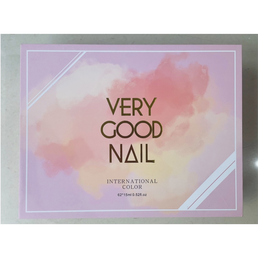 Set Very Good Nails 60 màu Hàn Quốc kèm bảng màu, base top và tặng 3 ...