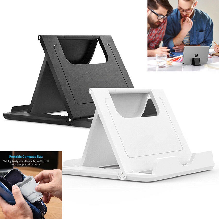 Universal Desk Foldable Stand Holder Cradle For iPhone Android Cell ...