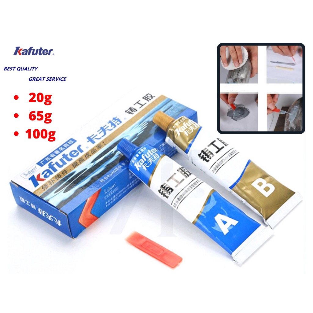 Keo AB Siêu Dính Kafuter K-9119 Chịu Nhiệt Chống Thấm Độ Bền Cực Tốt | Shopee Việt Nam