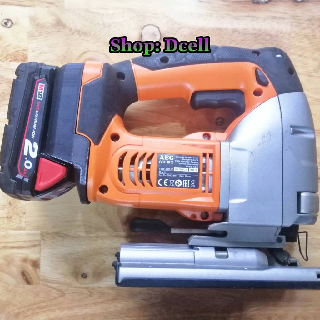 Đế Chuyển Pin Milwaukee Cho Máy AEG / Ridgid 18v In 3D Siêu Bền - Pin ...