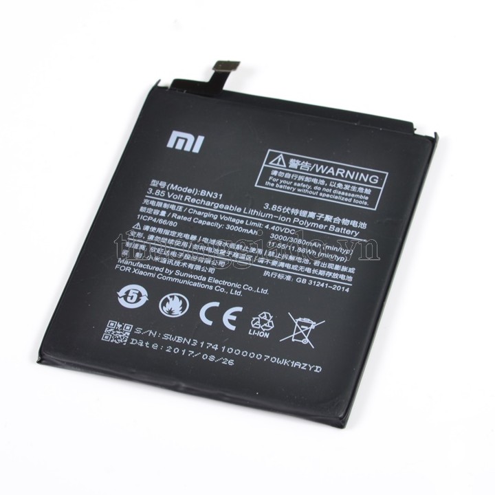Pin Xiaomi Mi 5X / Mi A1 ( BN31 ) | Shopee Việt Nam