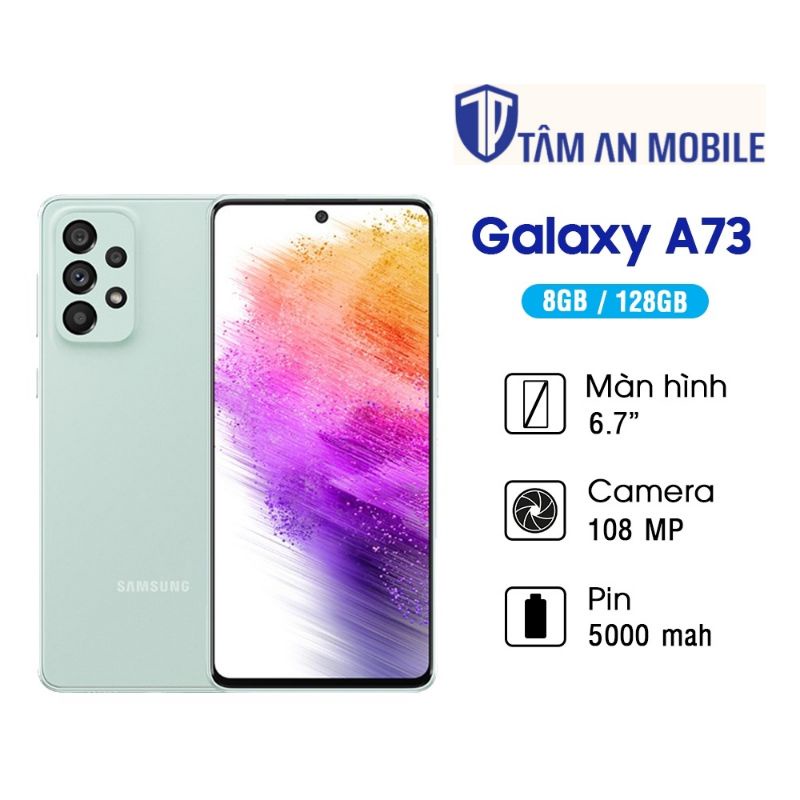 Điện thoại Samsung Galaxy A73 5G (8GB/256GB) - Hàng Chính Hãng | Shopee ...