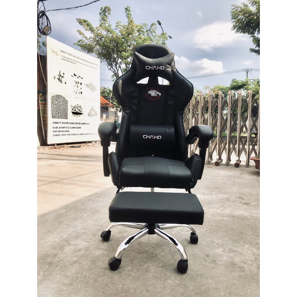 GHẾ GAMING CHAHO / GHẾ GAMING CHÂN XOAY Y-918 | Shopee Việt Nam
