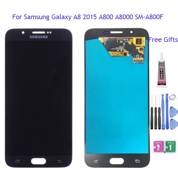 Màn hình LCD AMOLED cho Samsung Galaxy A8 2015 A800 A8000 A800F Màn ...
