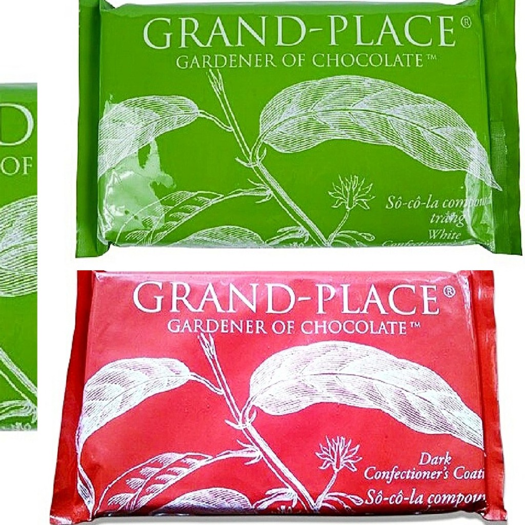 Socola/chocolate trắng/đen Grand Place 1kg socola làm bánh, socola ...