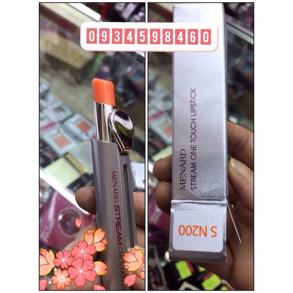 SON MÔI MENARD STREAM ONE TOUCH | Shopee Việt Nam