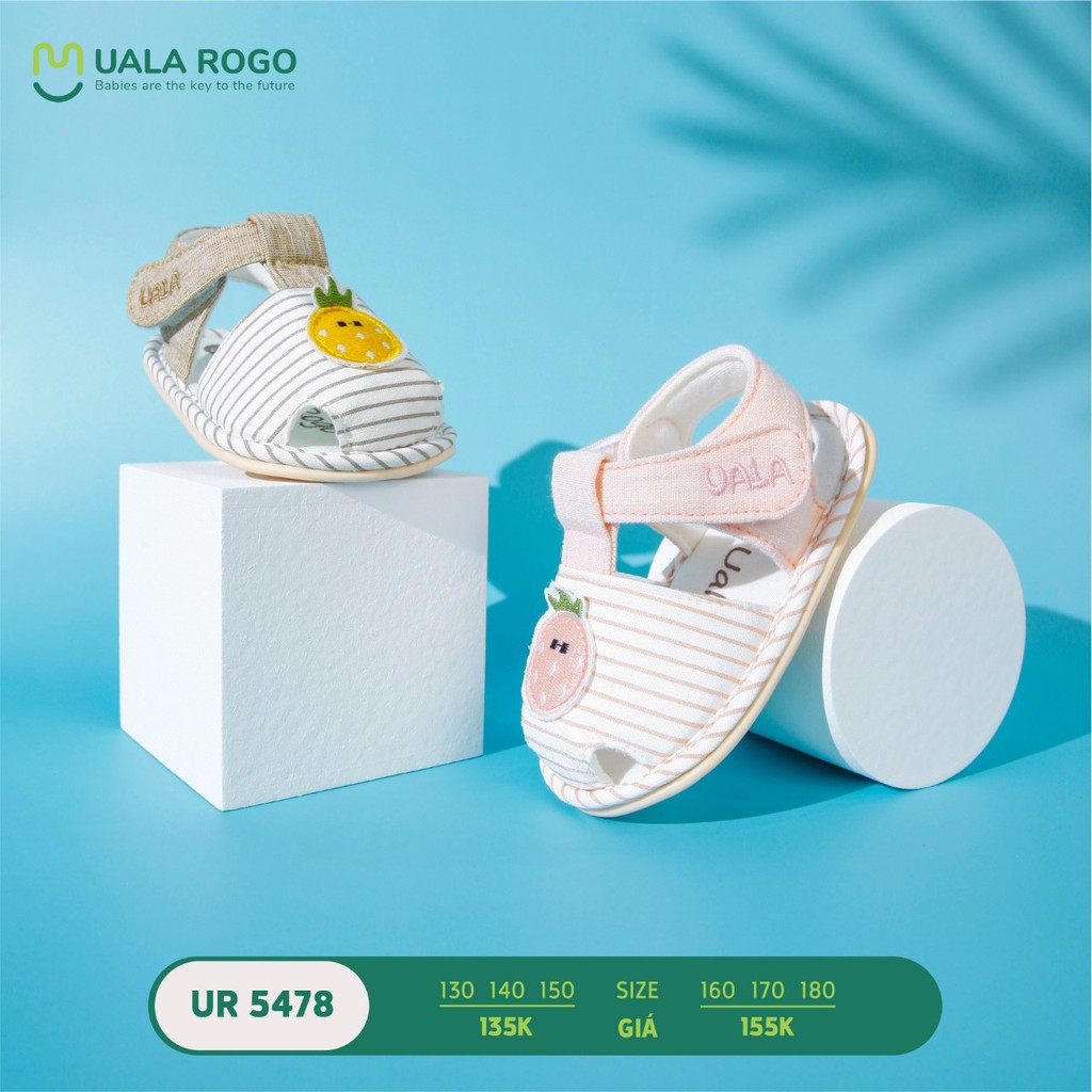 Dép tập đi Uala Rogo trái cam Ur5478 | Shopee Việt Nam
