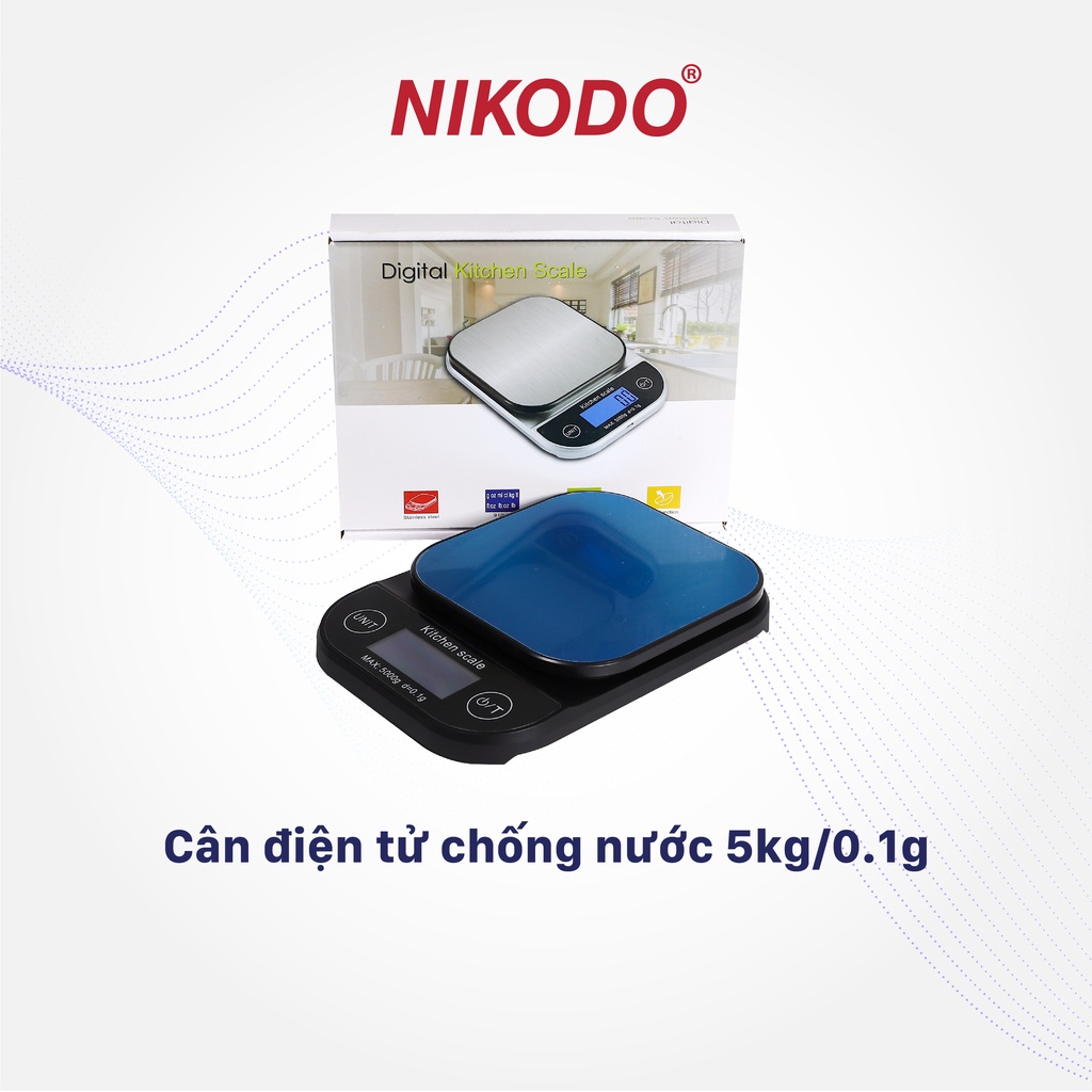 Cân yến sào, yến thô, cân tiểu ly điện tử chống nước cao cấp 5KG/0.1G ...