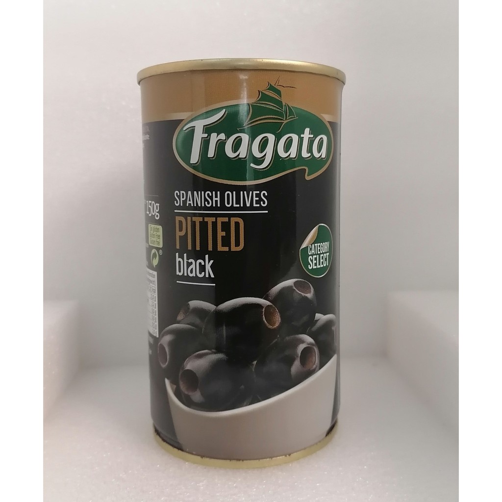 [350g] TRÁI Ô LIU ĐEN TÁCH HẠT [Spain] FRAGATA Olives Pitted Black (tgc-hk) | Shopee Việt Nam