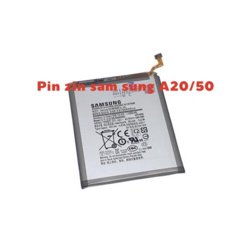 Pin zin sam sung A20/A50 pin Galaxy A20 ( pin zin bóc máy / dùng lượng ...