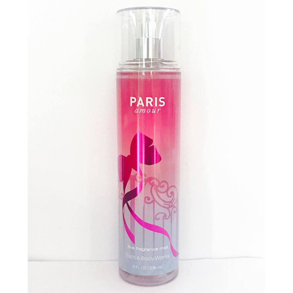 (Fullsize) Xịt Thơm Paris Amour Bath And Body Works Body Mist | Shopee ...