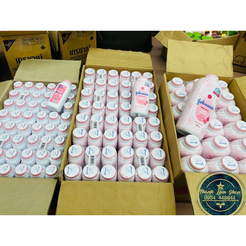 Phấn rôm Johnson Thái Blossom hồng 180g 380g | Shopee Việt Nam