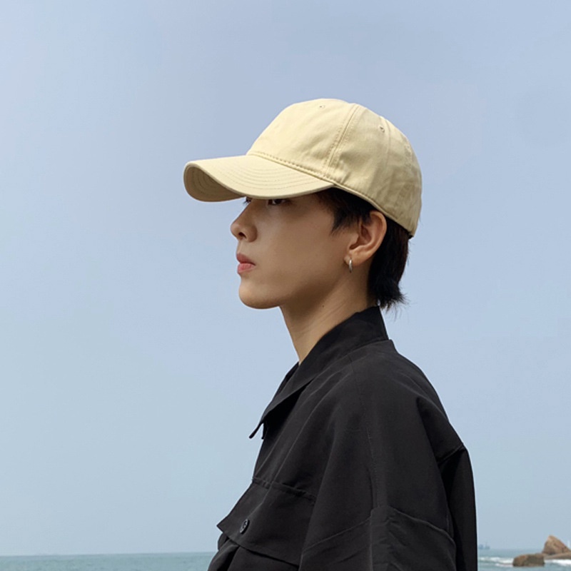 Classic solid color soft cap for men and women | Shopee Việt Nam