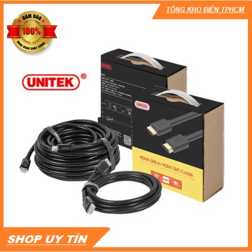 Dây cáp HDMI UNITEK Ultra 4K 10M - 15M - 20M - 25M - 30M (Full Box ...