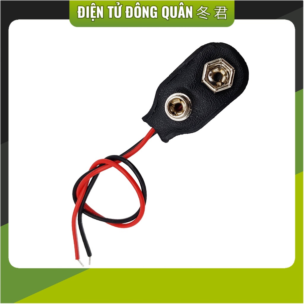 [HCM] Đầu nối ra chân cho pin 9V , Jack pin 9V [ĐIỆN TỬ] | Shopee Việt Nam