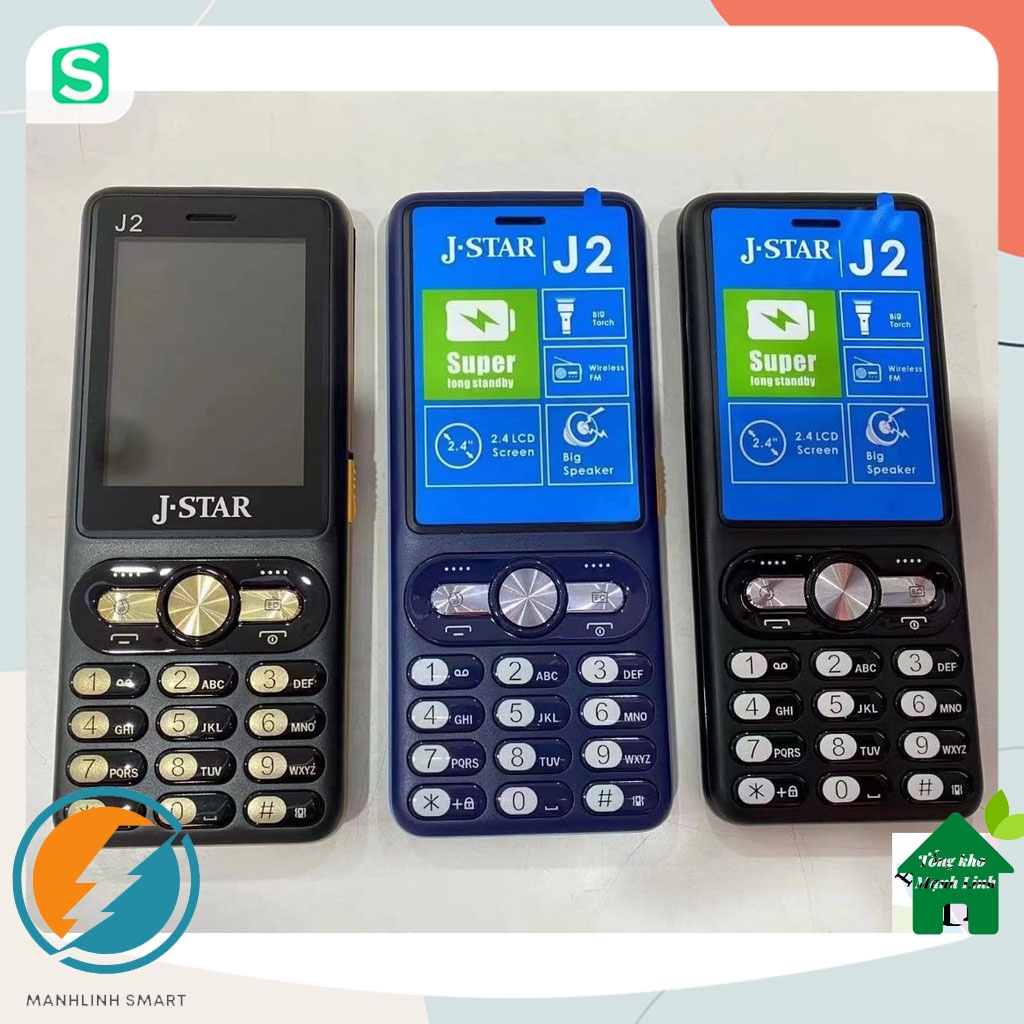 Điện Thoại J-Star J2 4G Loa To Pin Khỏe Fullbox | Shopee Việt Nam