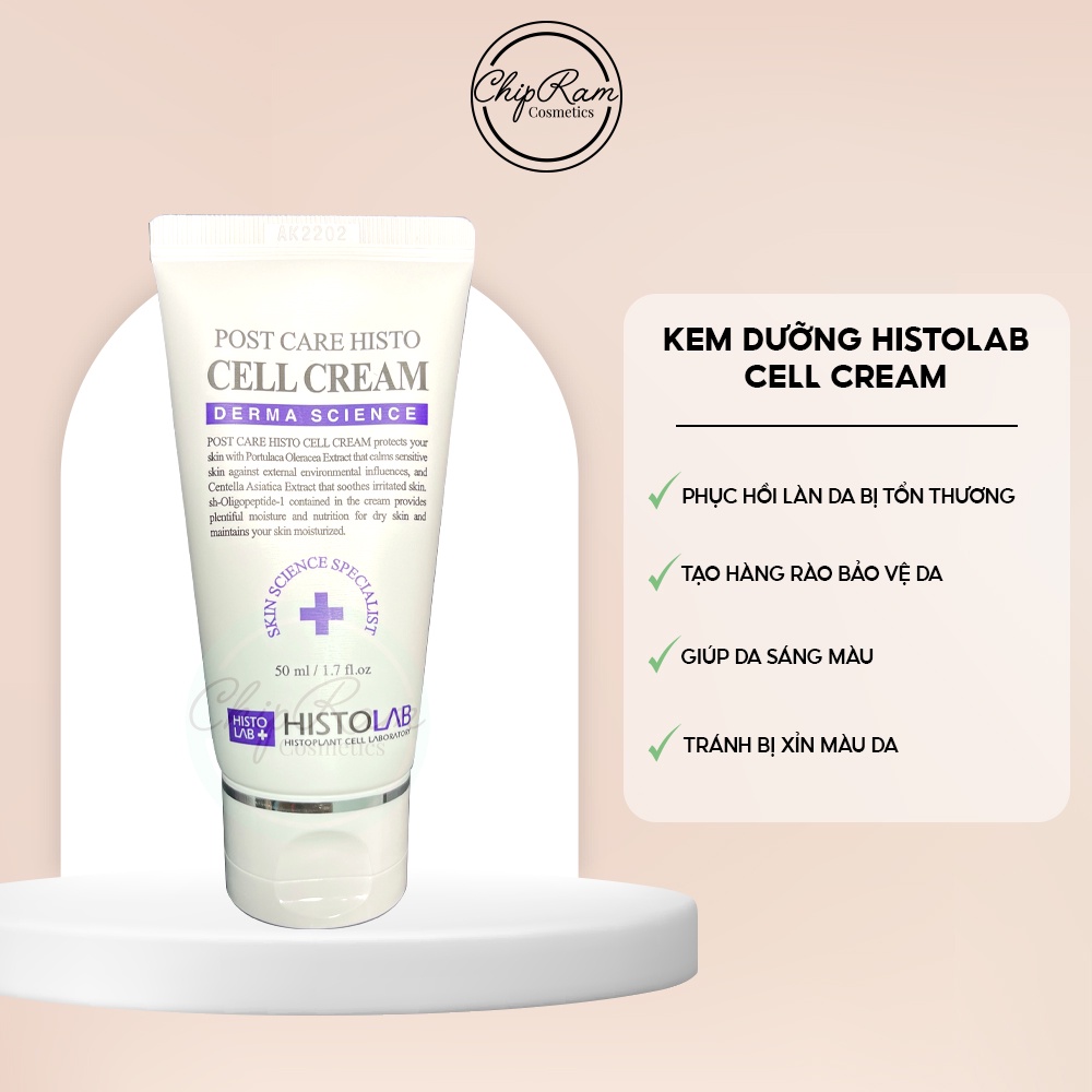 Kem dưỡng tái dạo da Histolab Cell Cream phục hồi hàng chính hãng 50ml | Shopee Việt Nam