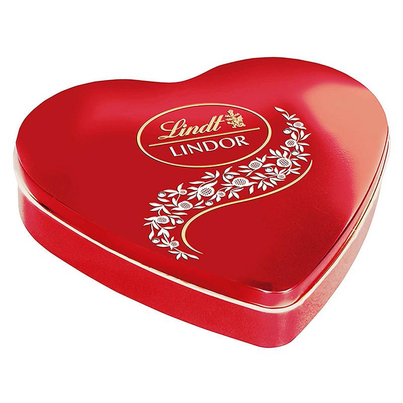 Hộp Socola Trái Tim Lindt Lindor Milk Crystal Heart 96G - Chính Hãng ...