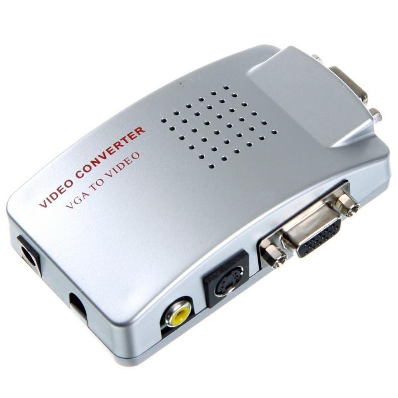 Bộ chuyển đổi VGA sang Video, Svideo VGA to AV - VGA to AV -DC301 ...