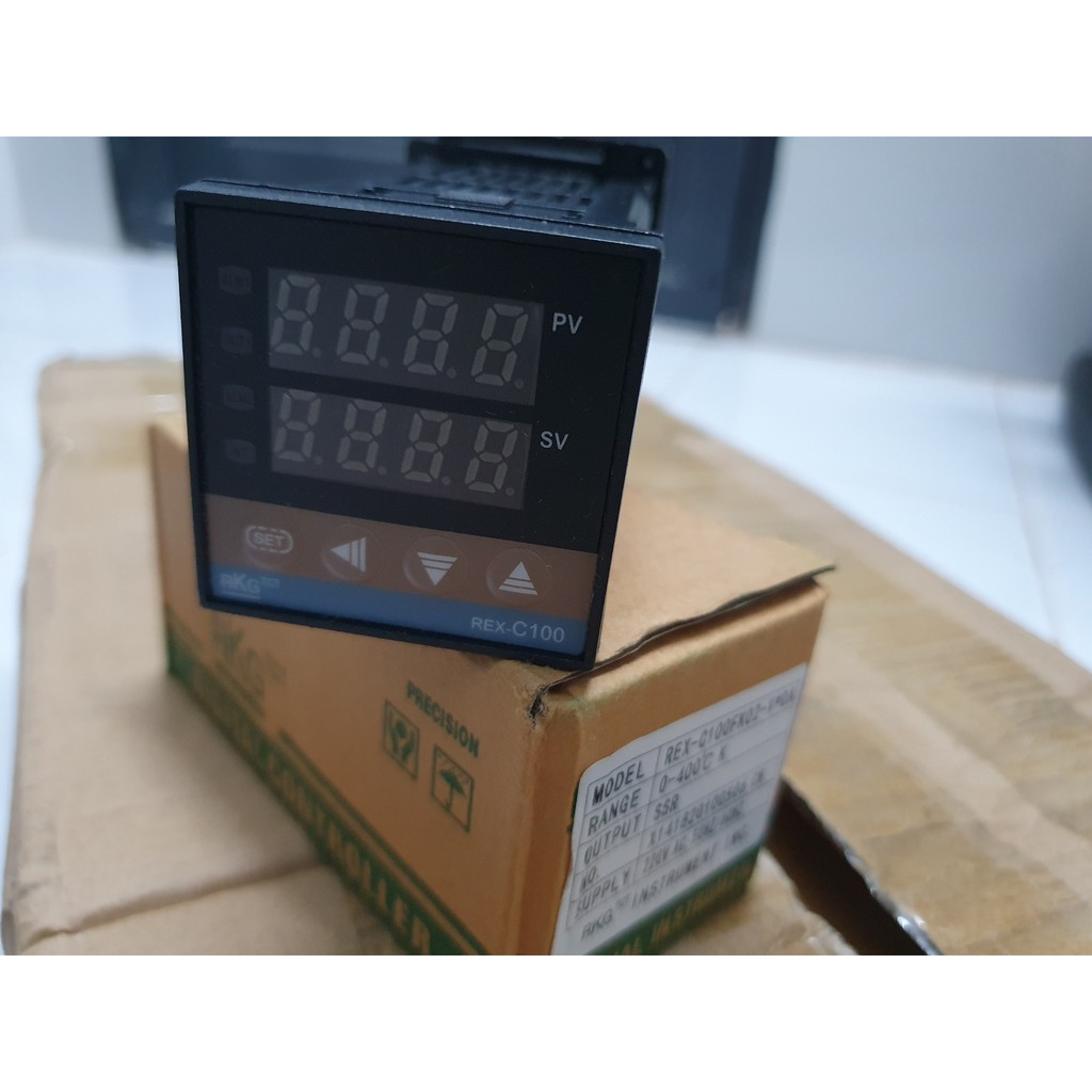 Bộ điều khiển nhiệt độ REX-C100 ( đồng hồ nhiệt RKG ) 48x48 45x45 ...