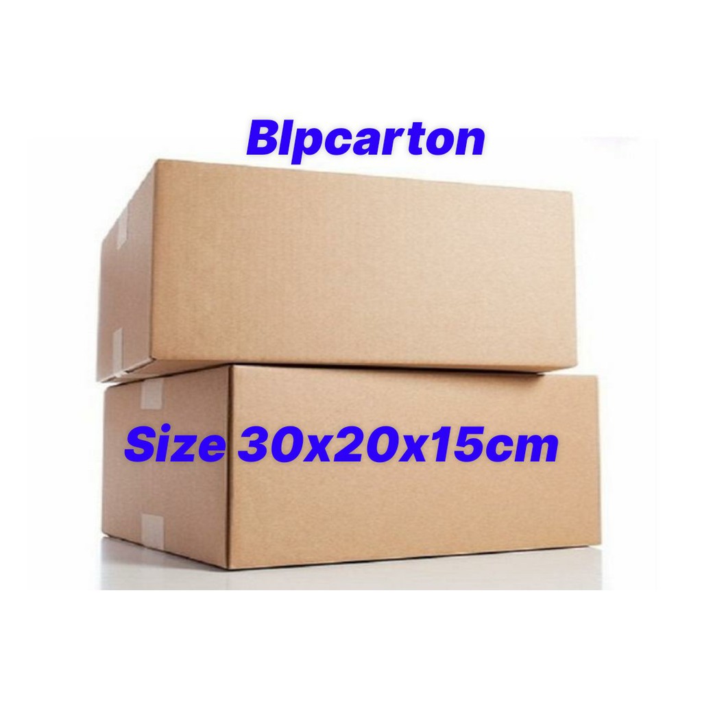 Thùng carton size 30x20x15cm bộ 10 hộp carton | Shopee Việt Nam