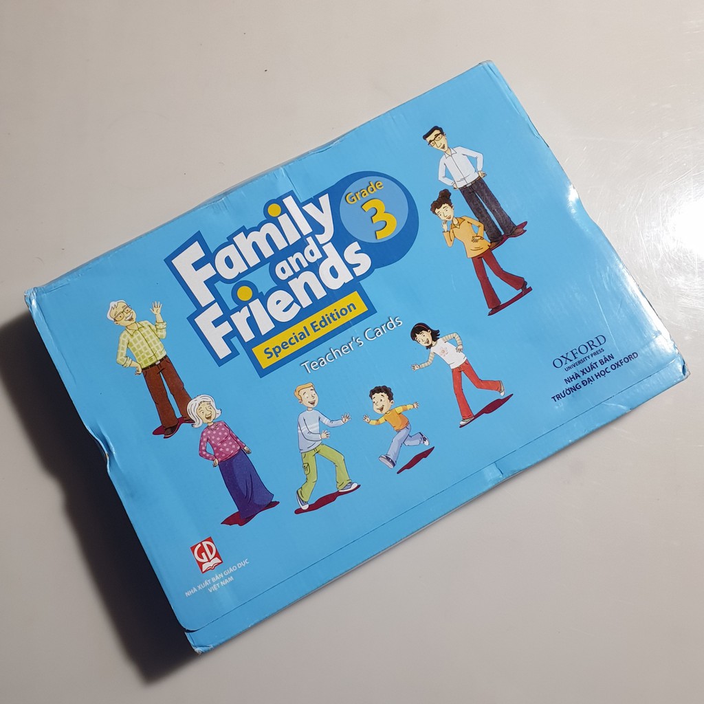 Sách - Poster, Flashcard, Teacher's Cards Family and Friends (Special ...