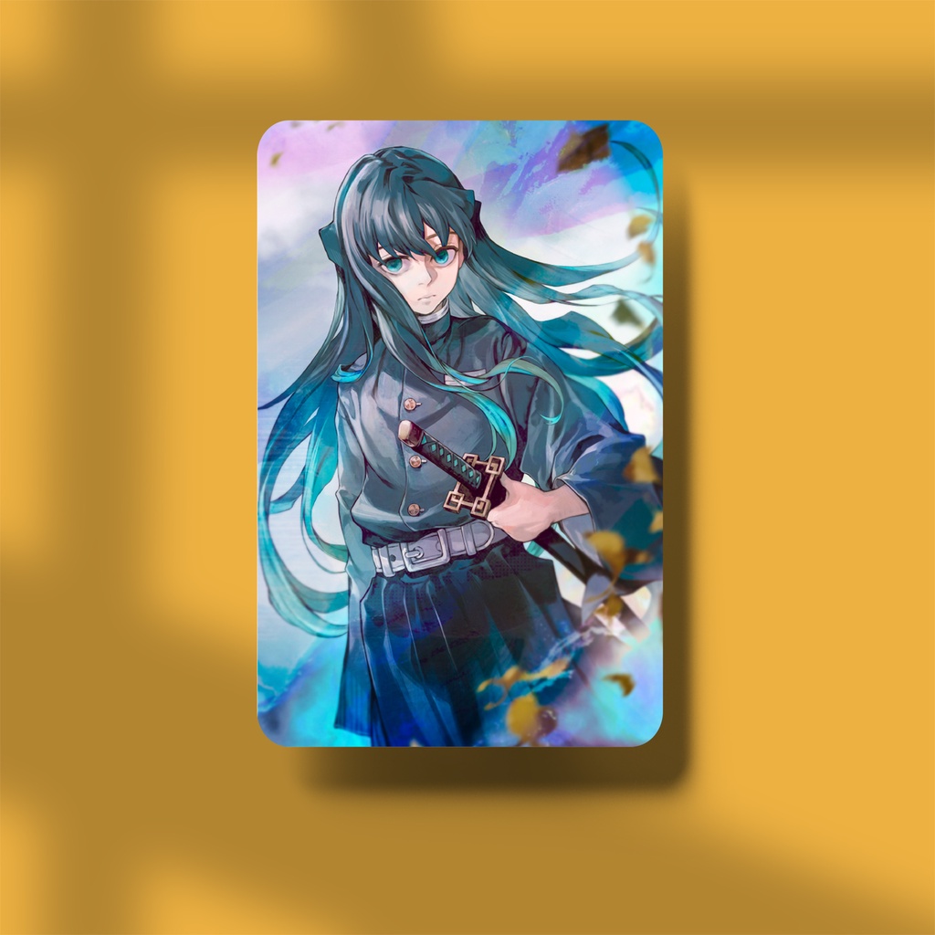 [ PHOTOCARD ] Thẻ Card Bo Góc Anime Muichiro Tokito Demon Slayer - Giấy ...