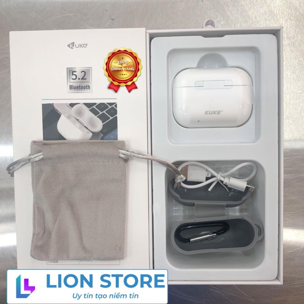 [Lion Store] Tai Nghe Bluetooth 2 tai chính hãng KUKE - TWS3 | Shopee Việt Nam