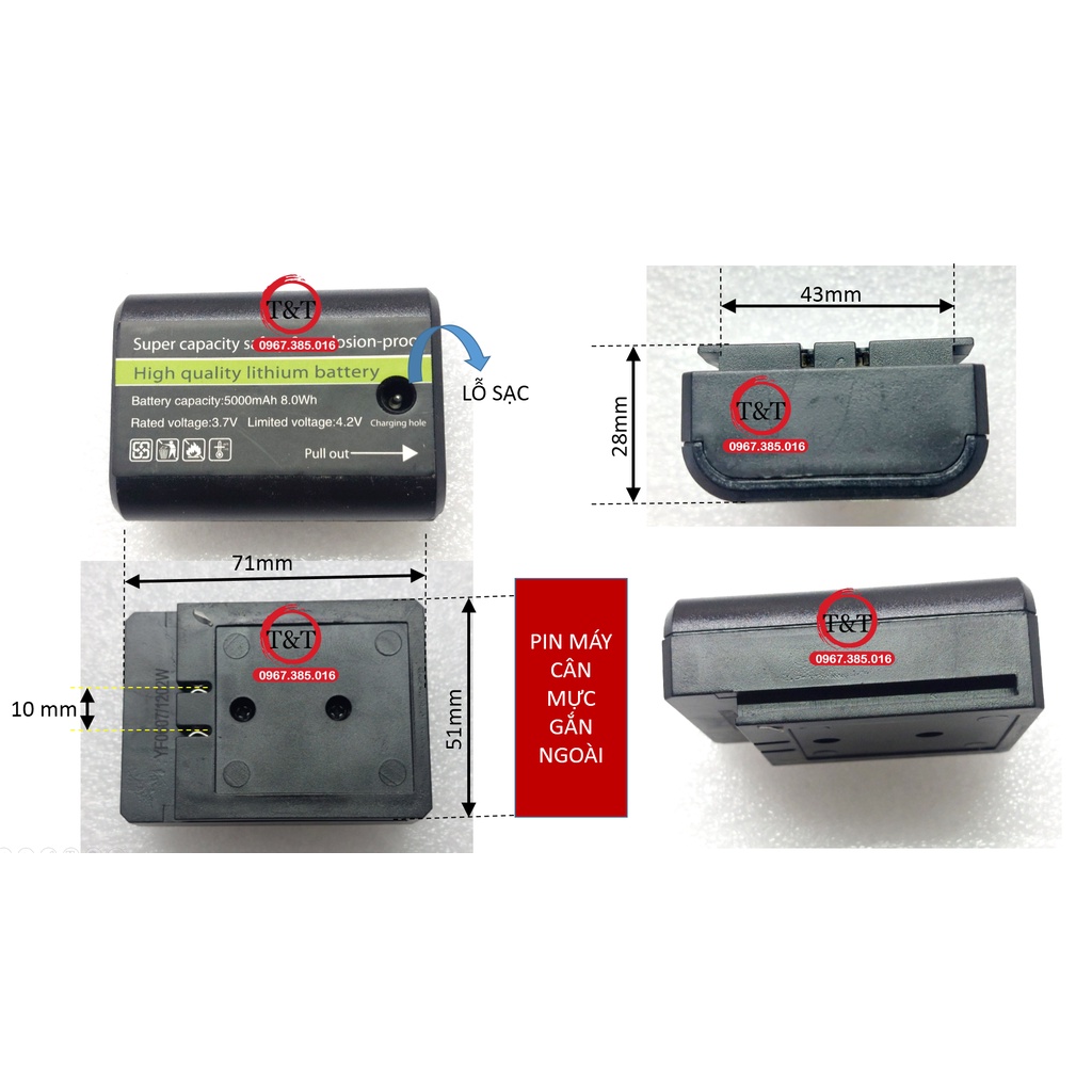 PIN MÁY CÂN MỰC LAZE GẮN NGOÀI (TEM PIN THEO ĐỢT BÁN NGẪU NHIÊN, CHẤT ...