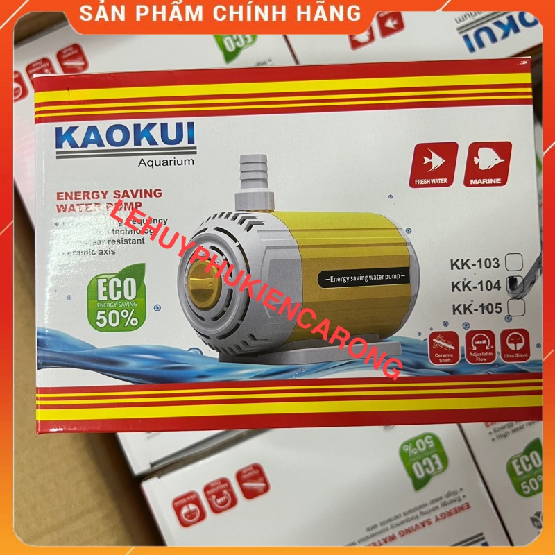 Bơm Bể Cá KAOKUI Siêu Êm, Tiết Kiệm Điện KK101 6w KK102 15w KK103 30w KK104 40w KK105 50w ...