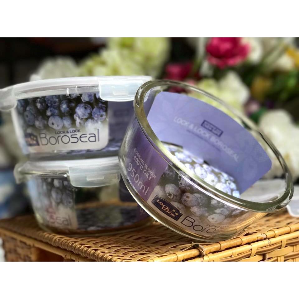 [Siêu khuyến mãi]Hộp bảo quản Thủy Tinh Chịu Nhiệt Glass Euro LocknLock ...