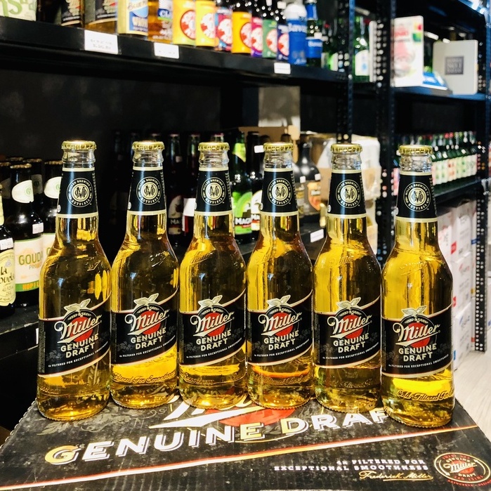 Bia Miller Genuine Draft Chai 330ml - 4.7% | Shopee Việt Nam