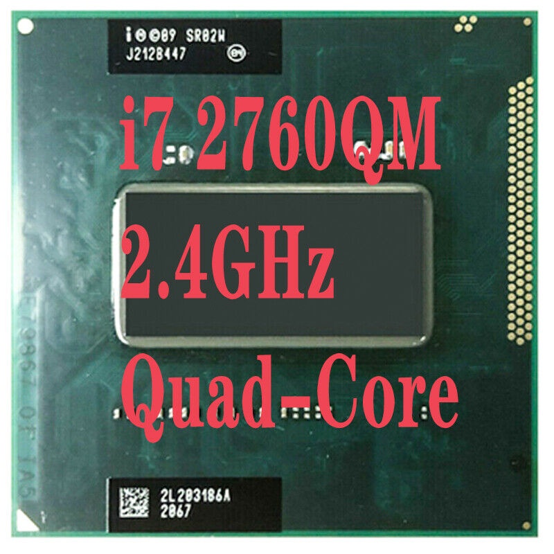 CPU SR02W CPU I7 2760QM Bộ Xử Lý Trung Tâm 6M PGA 2.4GHz Đến 3.5GHz SRO2W | Shopee Việt Nam