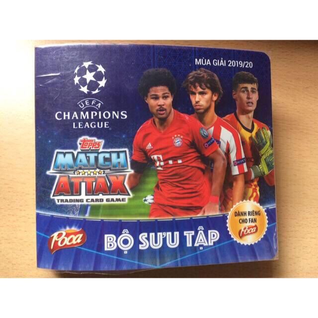 Album Cầu Thủ Các Mùa - Match Attax-Album poca 2021 mùa mới | Shopee ...