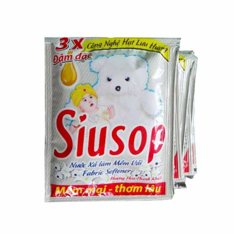 10 gói Nước xả siusop ( trắng) | Shopee Việt Nam