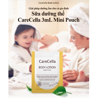 Sữa dưỡng thể CareCella 3mL Mini Pouch / CareCella Body Lotion 3ml ...