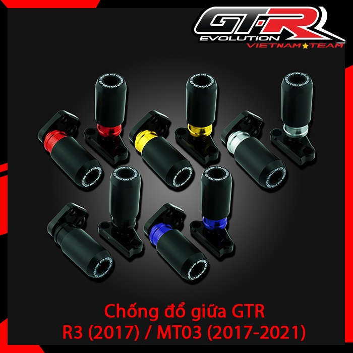 [Chính hãng] Chống đổ giữa GTR R3 (2017) / MT03 (2017-2021) (tặng decal ...