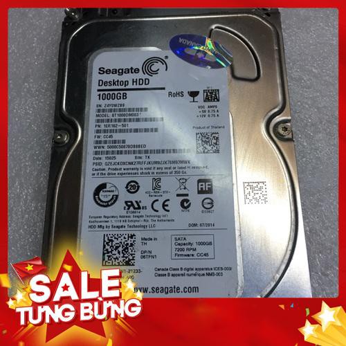 {CỰC CHẤT} [Mã ELCLD500 giảm 7% đơn 500K] Ổ cứng hdd máy PC 1T Sata | Shopee Việt Nam