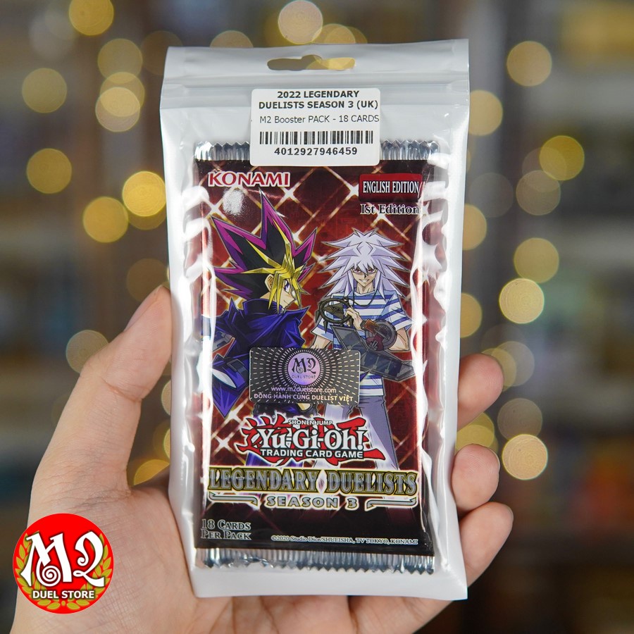 Gói thẻ bài Yugioh Booster Pack Legendary Duelists Season 3 (18 lá bài mỗi pack) - Nhập khẩu từ ...