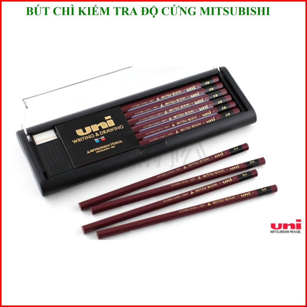 Bút Chì Gỗ Uni Mitsubishi Hi-Uni Bút Chì Nhật Bản (H - B - F - HB) | Shopee Việt Nam