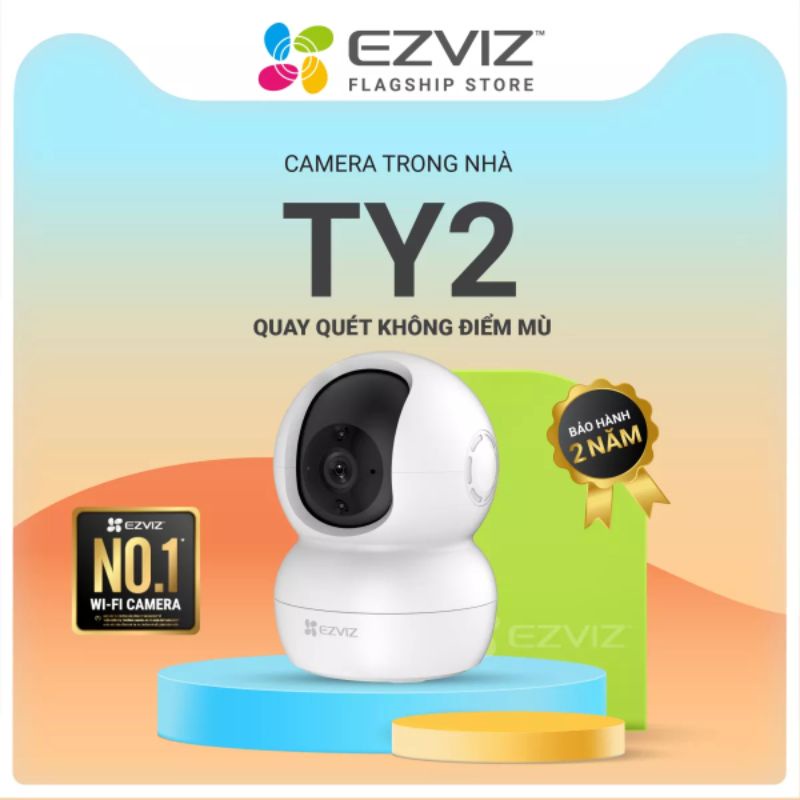[Hàng Chính Hãng] Camera EZVIZ TY2 Full HD 1080P - BH 24 tháng | Shopee ...