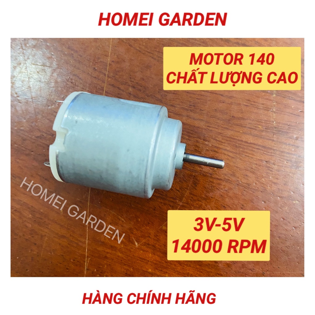 Động cơ DC 140 Mini Tốc Độ Cao 3-5V thương hiệu lớn dùng cho học tập ...