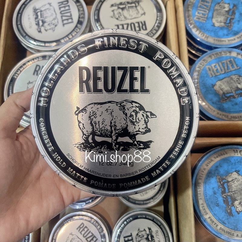 SÁP TẠO KIỂU TÓC REUZEL CONCRETE HOLD MATTE POMADE | Shopee Việt Nam