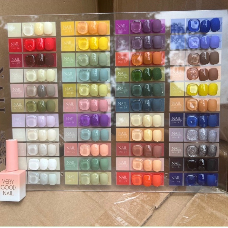 Sét Sơn Gel Very Good Nail 44 mầu - Tặng Kèm bảng màu, base top ...