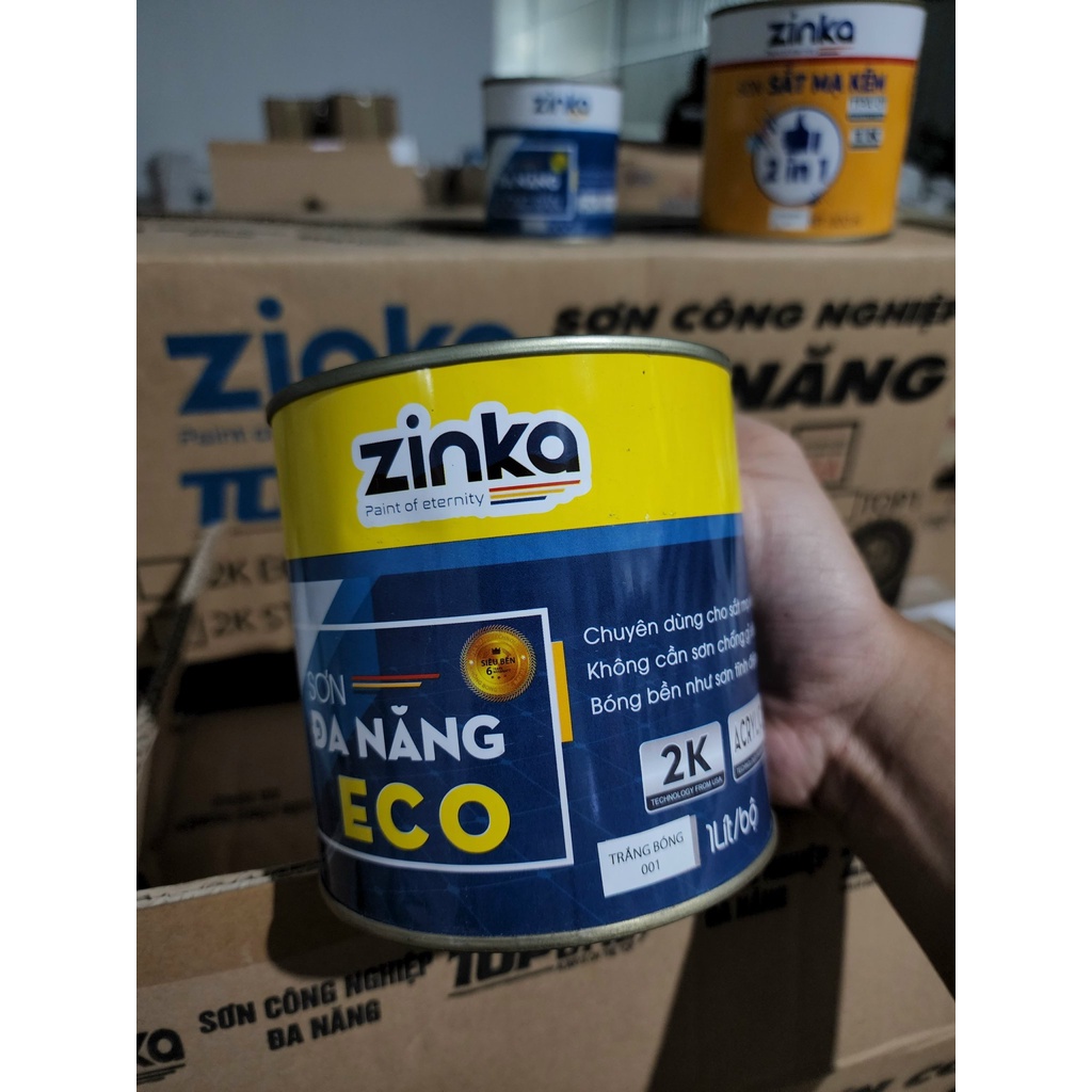 SƠN ĐA NĂNG 2 LỚP ZINKA ECO 2K | Shopee Việt Nam