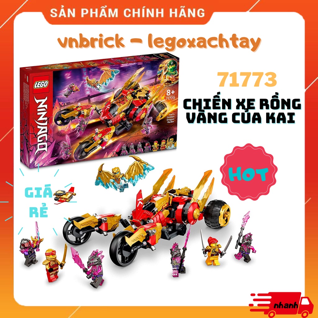 LEGO Ninjago 71773 Chiến Xe Rồng Vàng Của Kai | Shopee Việt Nam